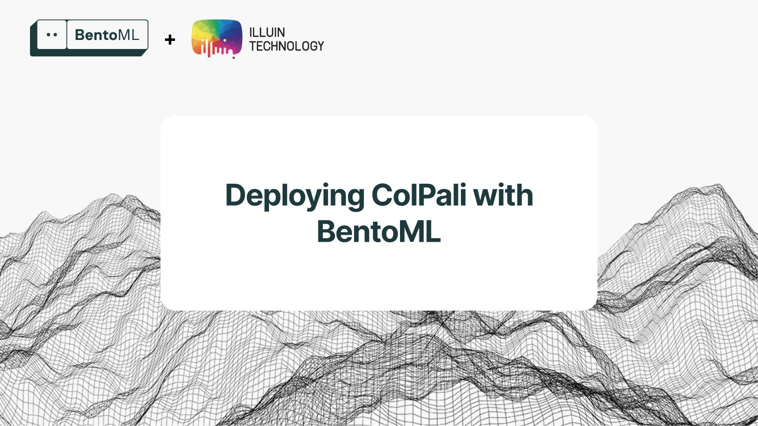 Deploying ColPali with BentoML
